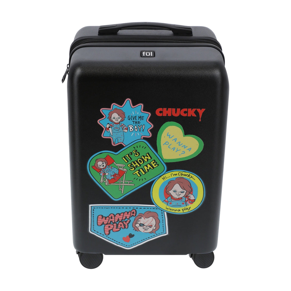Universal Studios Chucky 22.5" Carry-On Suitcase Luggage – LuggageChannel